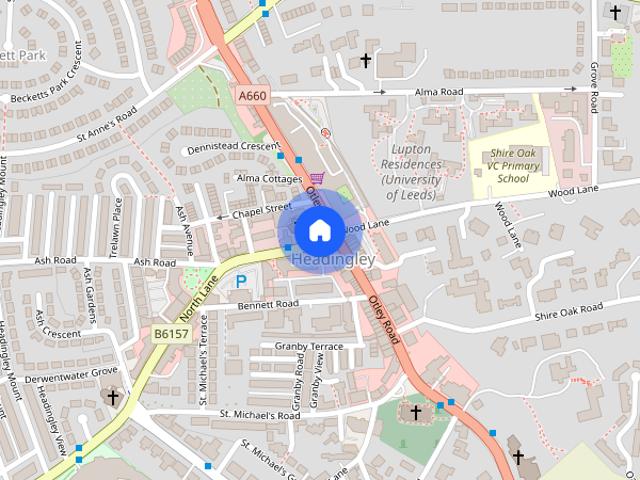 1 bedroom in Beechwood Terrace, Leeds, LS4 #2336408