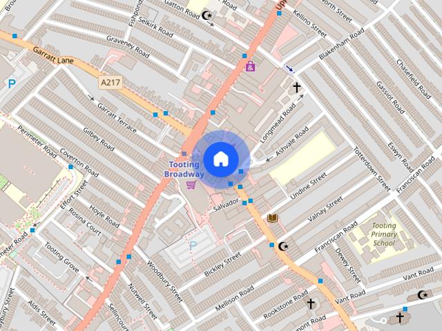 1 bedroom in Broadwater Road, London, SW17 #2967825