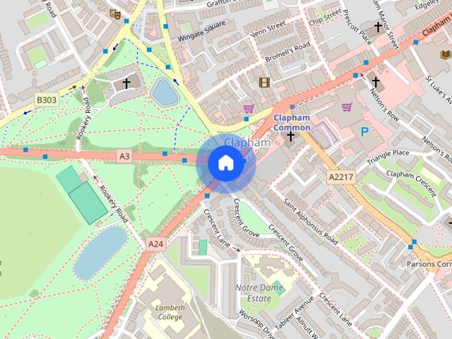1 bedroom in Esher House, London, SW8 #2362743
