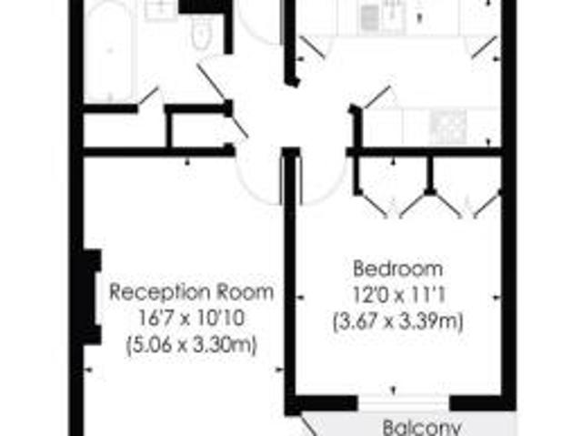 1 bedroom maisonette for rent in Fineran Ct, St Johns Hill, SW11