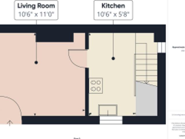 1 bedroom semi detached house for rent in 47a Kinsham Drive Solihull B91 3UG, B91