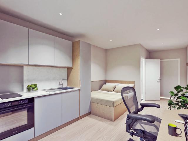 1 bedroom studio property to rent