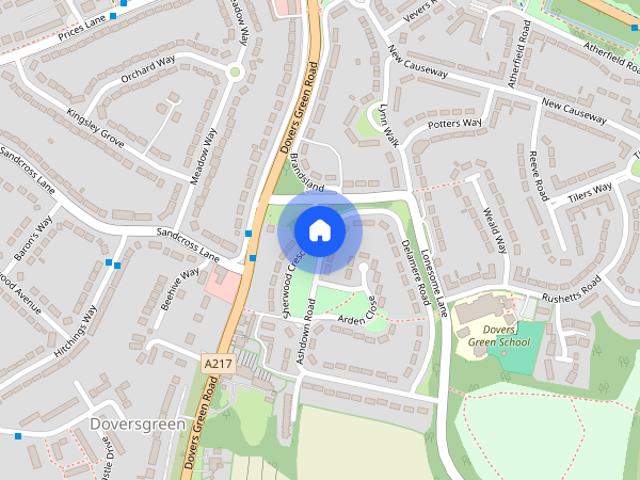1 bedroom studio to rent Sherwood Crescent, Reigate, Surrey, RH2