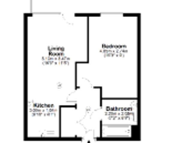 1 bedroom penthouse for rent in Waterside Heights, E16