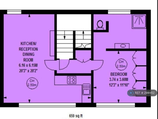 1 bedroom penthouse to rent