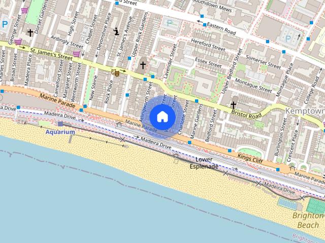 1 bedroom property to rent Northumberland Court, 62 64 Marine Parade, Brighton, BN2