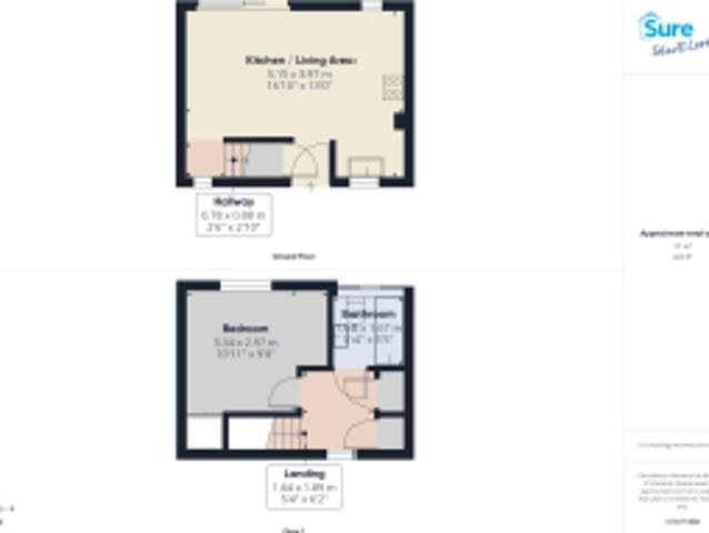 1 bedroom terraced house for rent in Capian Walk, Two Mile Ash, Milton Keynes, Buckinghamshire, MK8 8HH, MK8