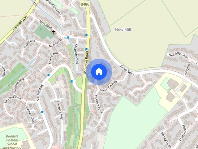 1 bedroom terraced house to rent