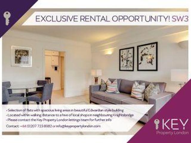1 Bedrooms Flat for rent in Fulham Road, London SW3