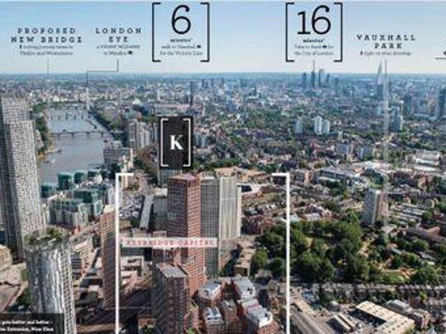 1 Bedrooms Flat for sale in Regent Terrace, Rita Road, London SW8