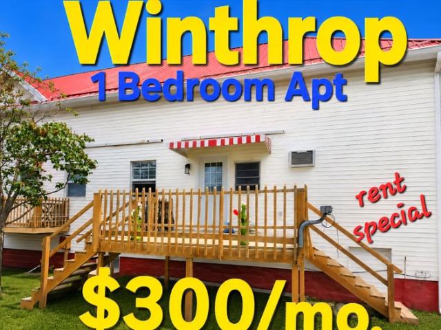 1 BR Apartment in Winthrop
