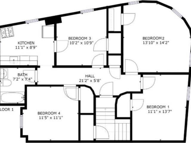 1 BR in Boston