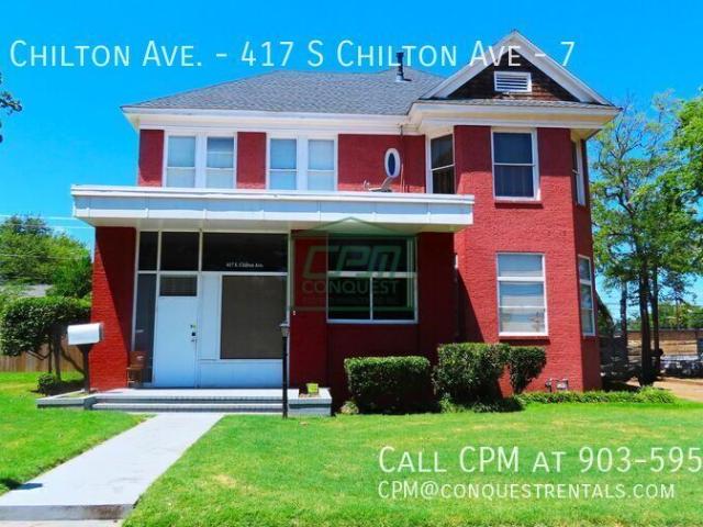 1 BR, 0 BA Apartment 417 S Chilton Ave. 417 S Chilton Ave, Tyler, TX 75702