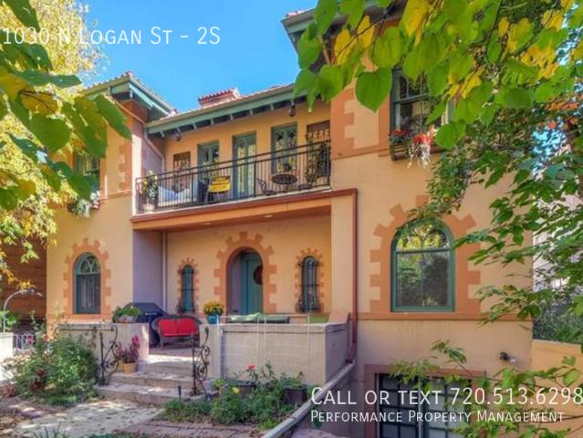 1 BR, 1.5 BA Apartment 1030 N Logan St, Denver, CO 80203