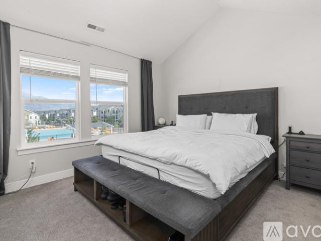 1 BR, 1.5 BA Apartment 2081 N 4100 W, Unit Master bedroom, Lehi, UT 84043