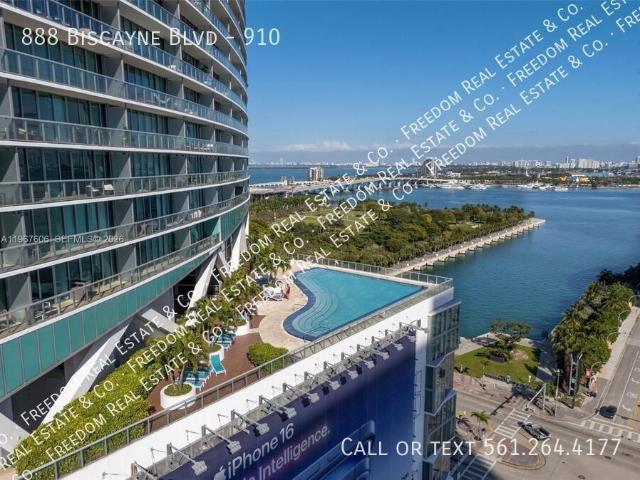 1 BR, 1.5 BA Apartment 888 Biscayne Blvd, Miami, FL 33132