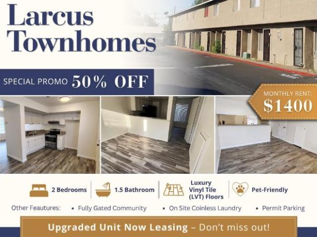 1 Br, 1 bath, Townhouse/Brownstone/RowHouse 2010 Larcus Ave