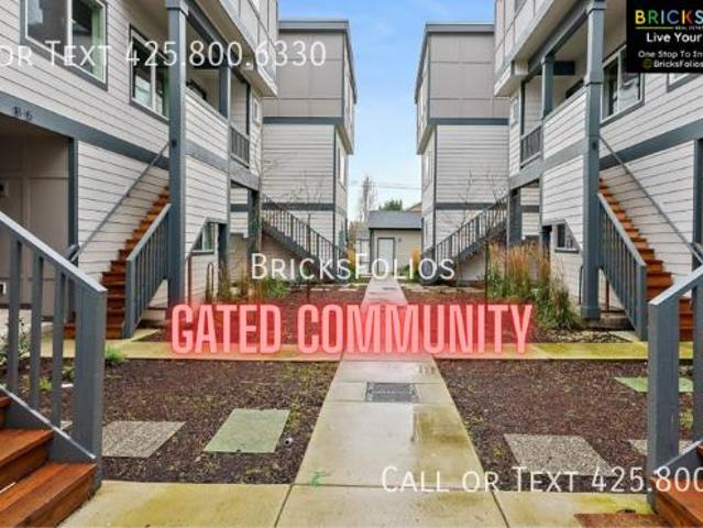 1 Br, 1 bath, Townhouse/Brownstone/RowHouse 4318 S Puget Sound Ave