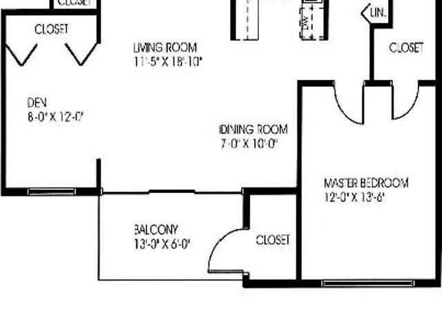1 Br, 1 bath, Apartment 12 S Frederick Ave