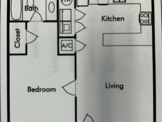 1 Br, 1 bath, Apartment 1565 Fitzgeralds Boulevard