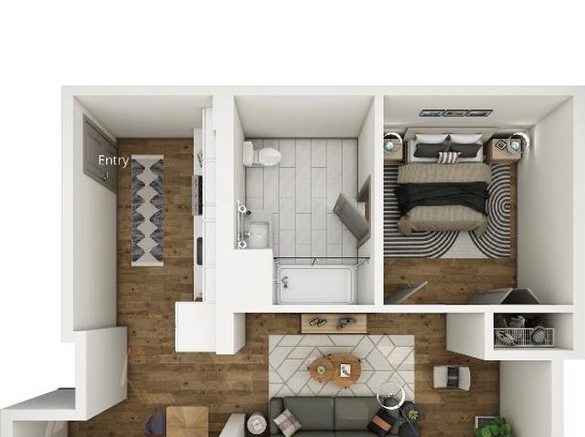 1 Br, 1 bath, Apartment 200 Merrimack Street