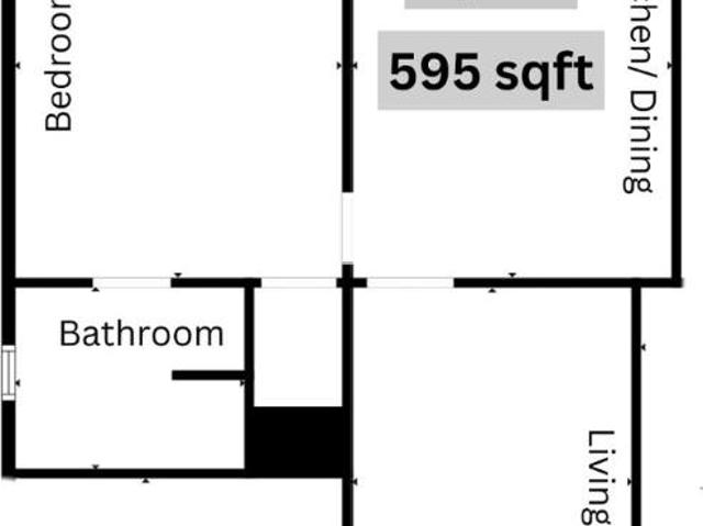 1 Br, 1 bath, Apartment 201 West Main Street