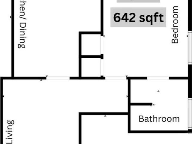 1 Br, 1 bath, Apartment 201 West Main Street