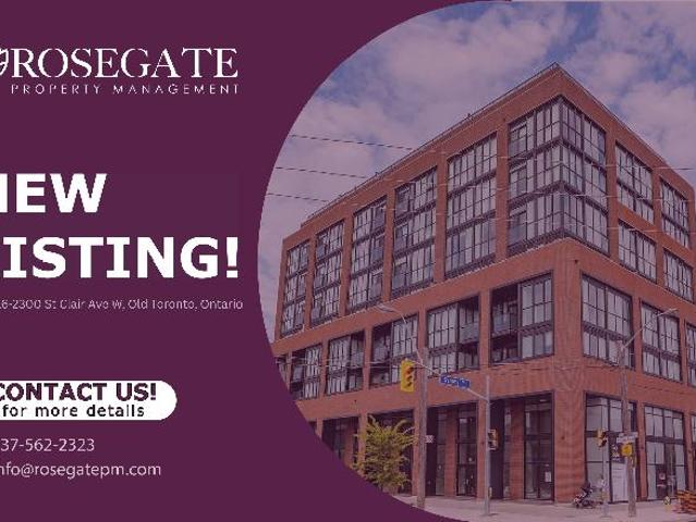 1 Br, 1 bath, Apartment 2300 Saint Clair Avenue West