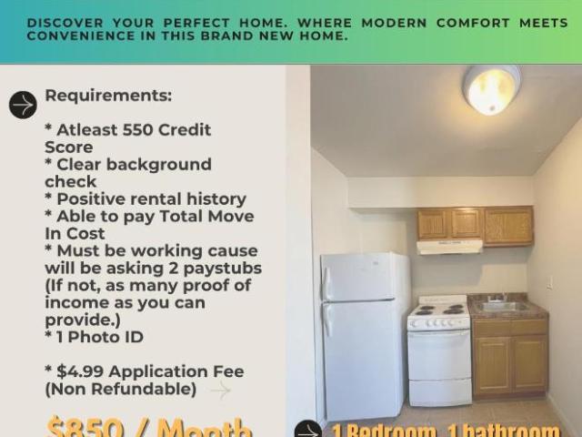 1 Br, 1 bath, Apartment 317 South 60th Street