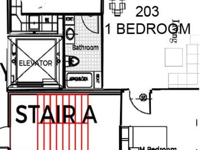 1 Br, 1 bath, Apartment 31 Ridge Street