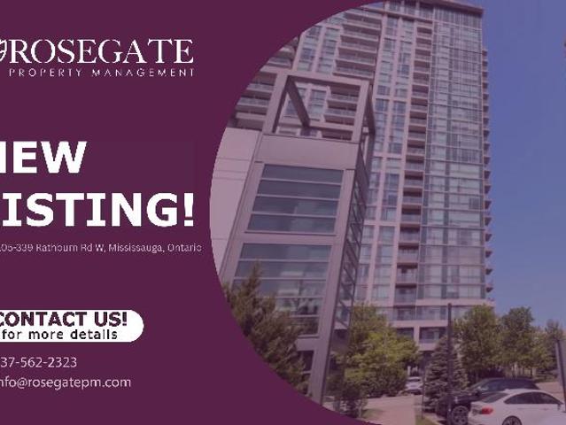 1 Br, 1 bath, Apartment 339 Rathburn Road West