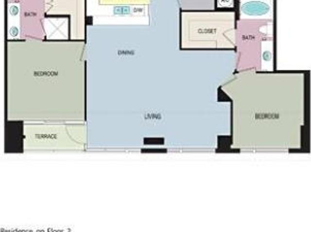 1 Br, 1 bath, Apartment 3411 Chestnut St