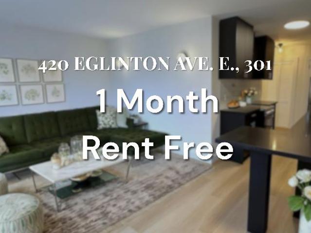 1 Br, 1 bath, Apartment 420 Eglinton Ave E