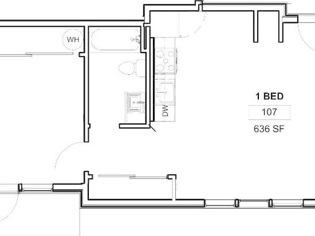 1 Br, 1 bath, Apartment 6355 Se 92nd Ave