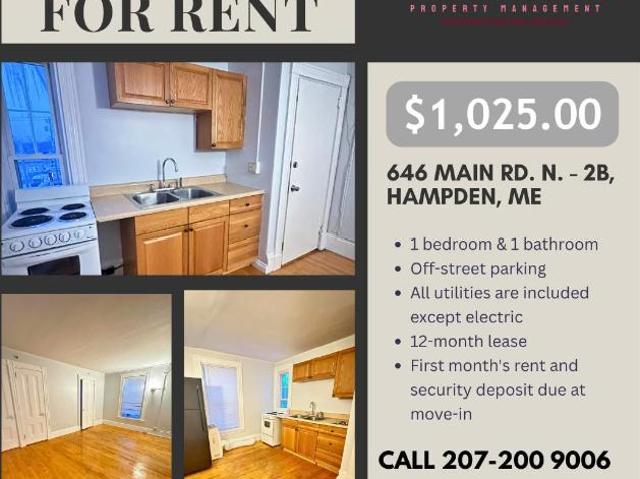 1 Br, 1 bath, Apartment 646 Main Road North