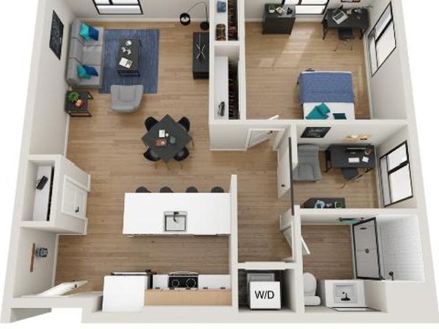 1 Br, 1 bath, Apartment 75 Baldwin Street