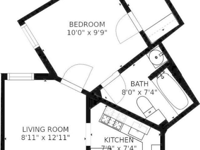 1 Br, 1 bath, Apartment 93 White Street
