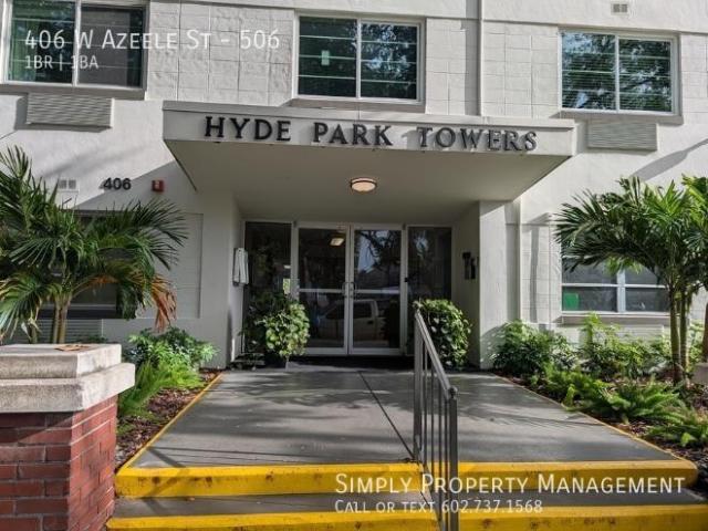 1 Br, 1 bath, Condo 406 W Azeele St