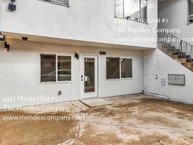 1 Br, 1 bath, Condo 4441 Menlo Avenue