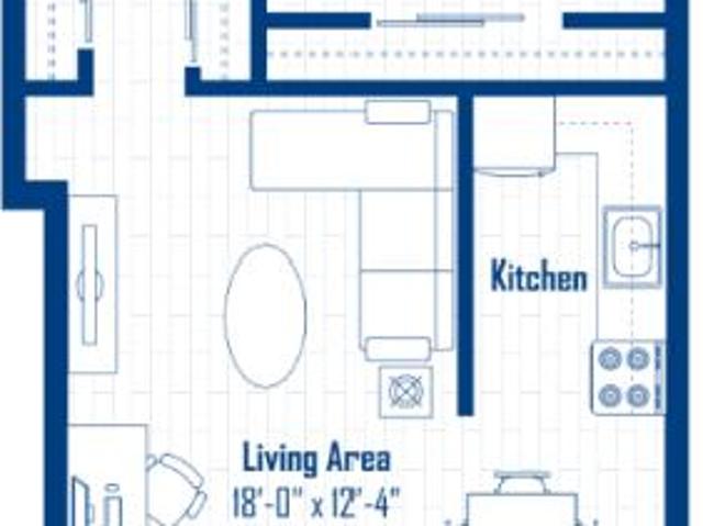 1 Br, 1 bath, Condo 4567 E Yale Ave