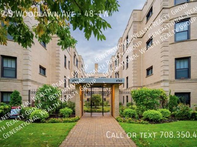 1 Br, 1 bath, Condo 4742 S Woodlawn Ave