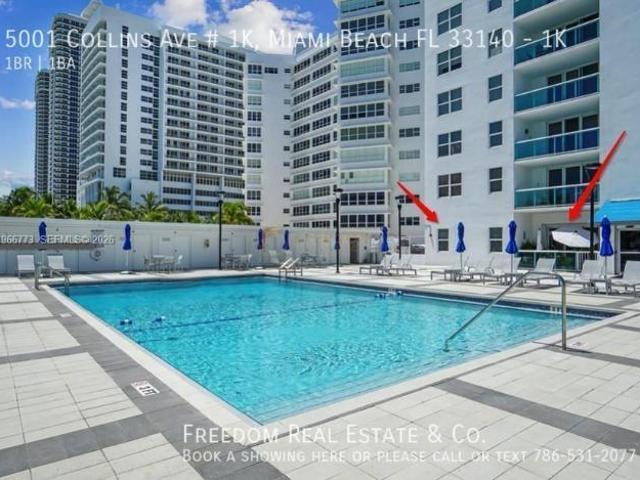 1 Br, 1 bath, Condo 5001 Collins Ave