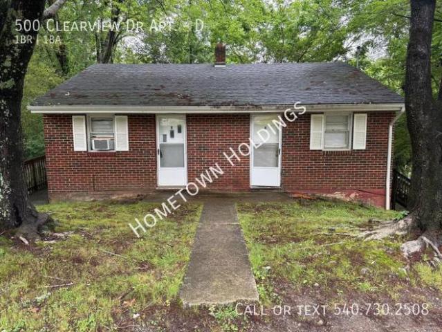 1 Br, 1 bath, Condo 500 Clearview Dr