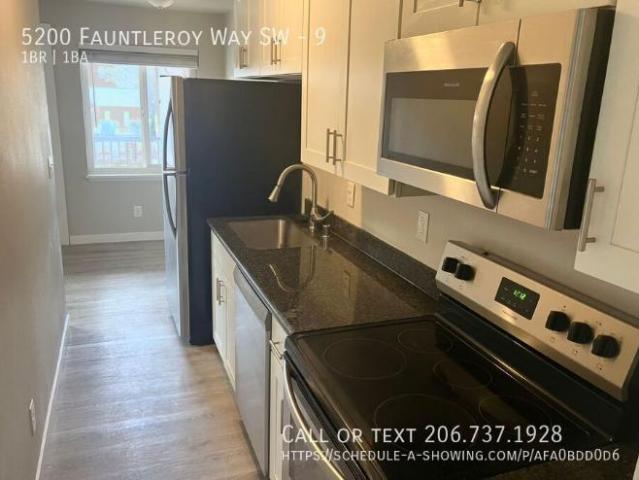 1 Br, 1 bath, Condo 5200 Fauntleroy Way SW