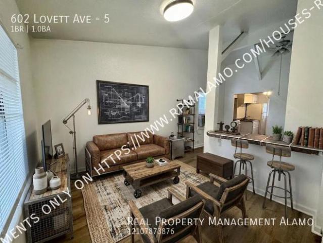 1 Br, 1 bath, Condo 602 Lovett Ave