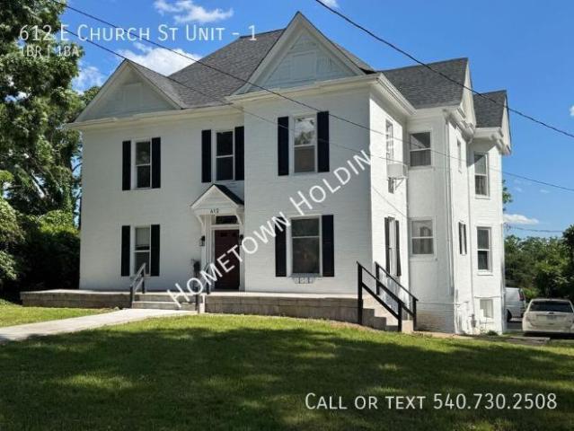 1 Br, 1 bath, Condo 612 E Church St Unit