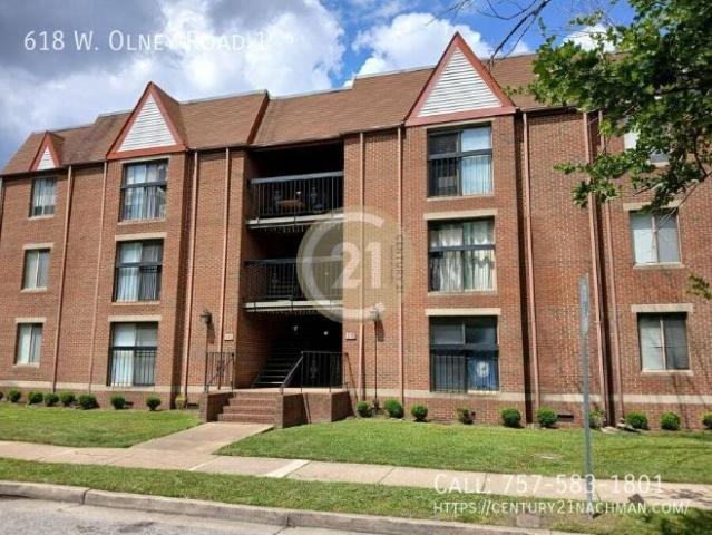 1 Br, 1 bath, Condo 618 W Olney Road