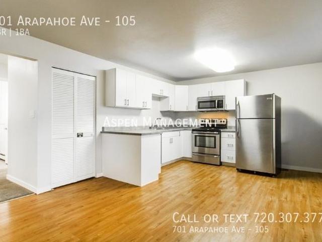1 Br, 1 bath, Condo 701 Arapahoe Ave