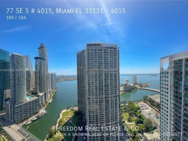 1 Br, 1 bath, Condo 77 SE 5