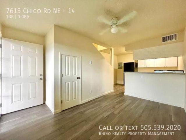 1 Br, 1 bath, Condo 7615 Chico Rd NE